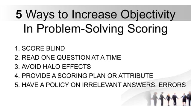 Guidelines in writing problem solving test items | PPTX