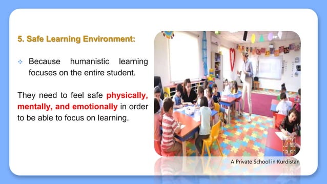 Humanistic learning theory.pptx | Educational Assessment | Education