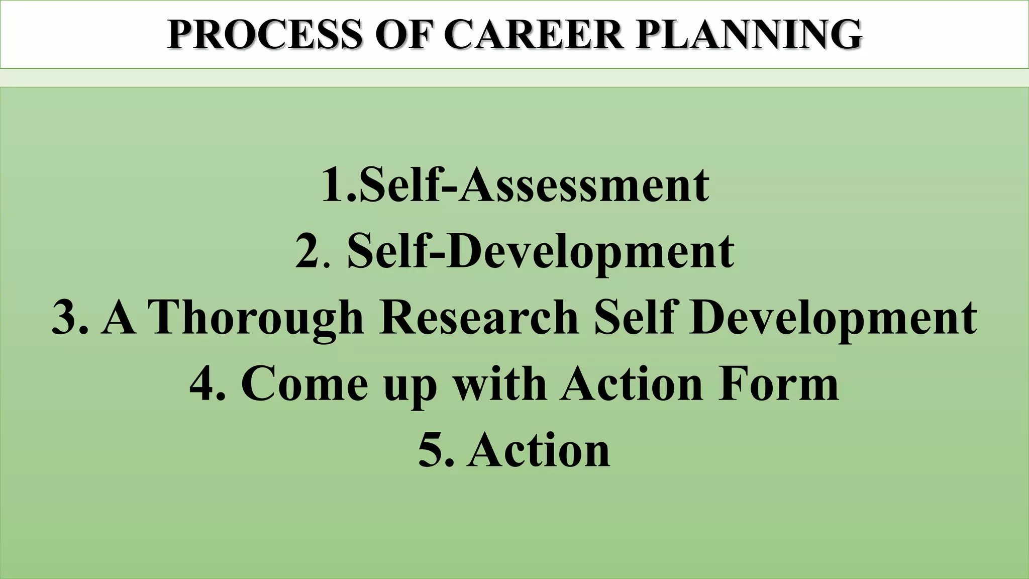CAREER PLANNING AND CONSTRUCTIVE THINKING | PPTX