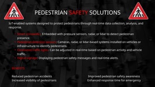 Smart Road and Application of IoT and Sensor Network | PPTX