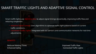 Smart Road and Application of IoT and Sensor Network | PPTX