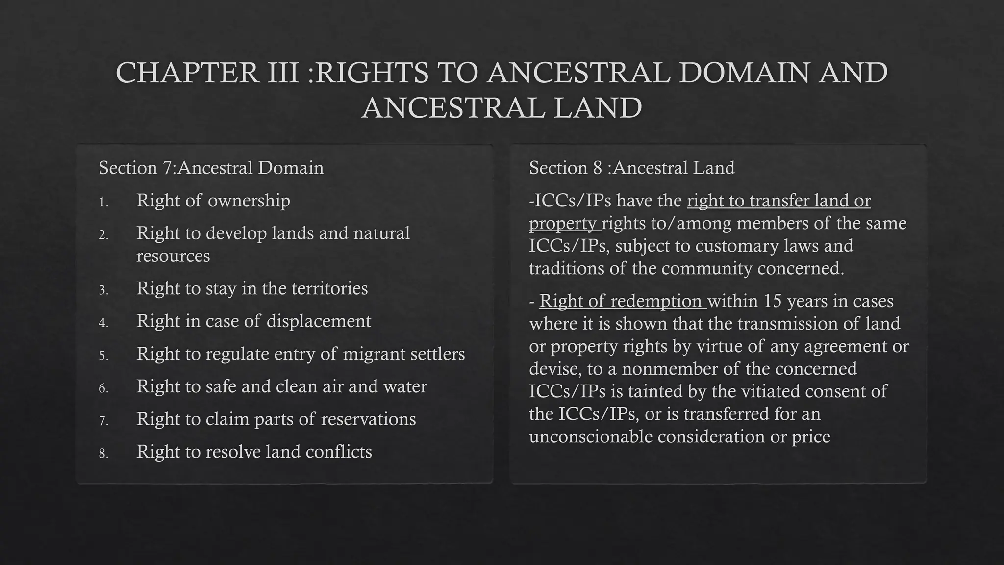RA 8371 THE REPUBLIC ACT OF INDIGENOUS PEOPLE | PPTX