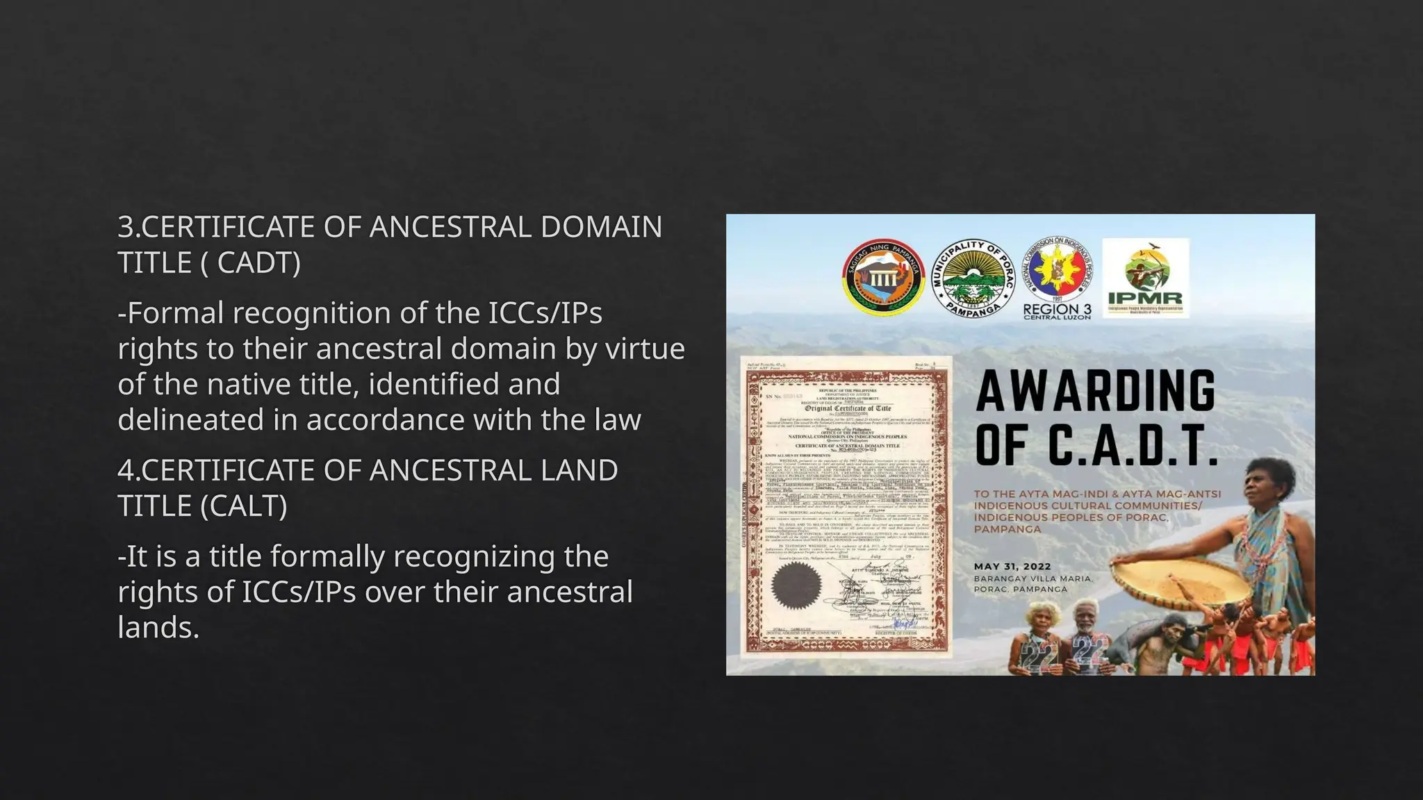 RA 8371 THE REPUBLIC ACT OF INDIGENOUS PEOPLE | PPTX