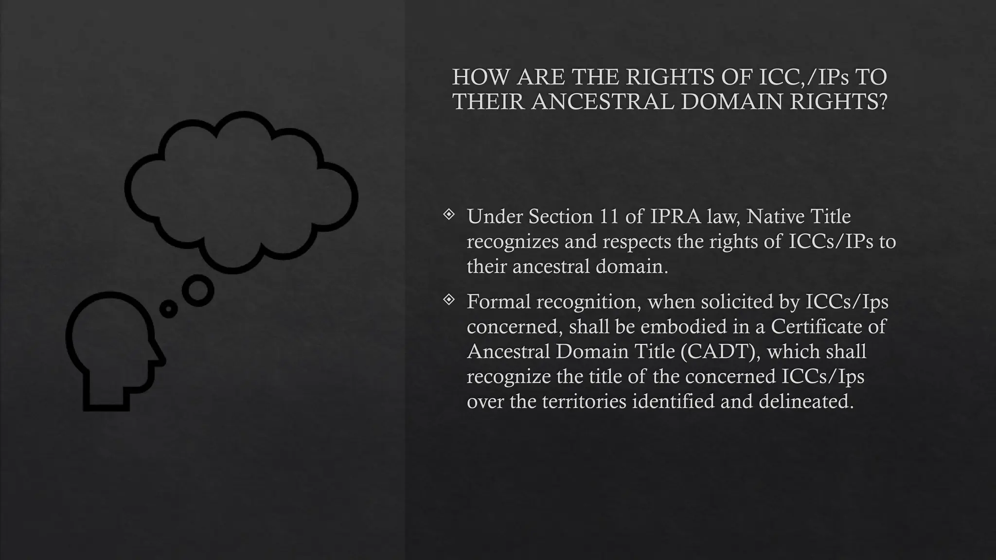 RA 8371 THE REPUBLIC ACT OF INDIGENOUS PEOPLE | PPTX