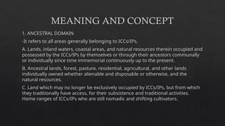 RA 8371 THE REPUBLIC ACT OF INDIGENOUS PEOPLE | PPTX
