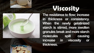 prepare cereals starches and alimentary paste | PPTX