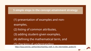 Powerpoint Presentation- Concept Attainment Strategy | PPT