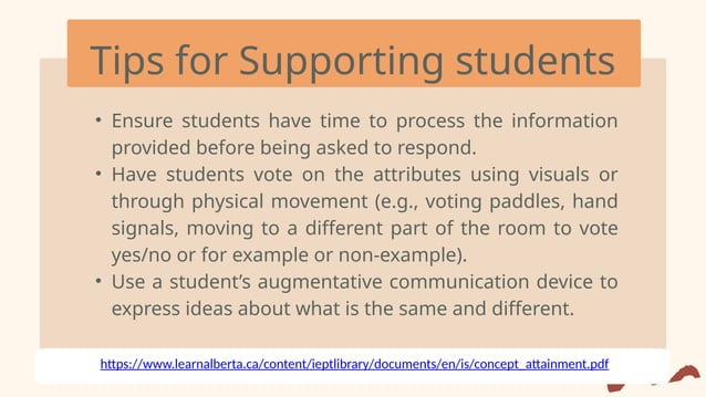 Powerpoint Presentation- Concept Attainment Strategy | PPT