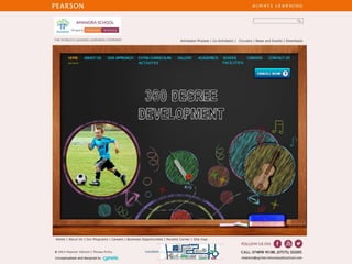 Pearson - Website Development | PPTX | Web Development | Internet