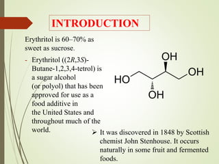 Erythritol | PPT