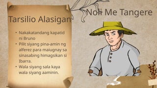 Characters of Noli Me Tangere by Jose Rizal.pptx