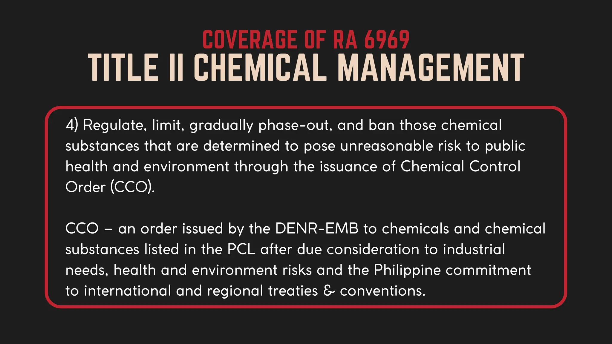 PH Toxic Substances and Hazardous and Nuclear Wastes Control Act of ...