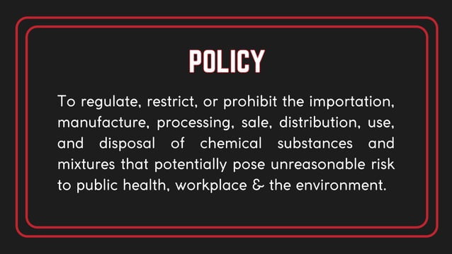 PH Toxic Substances and Hazardous and Nuclear Wastes Control Act of ...