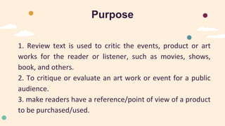 review text bahasa inggris kelas 12 mirza kirma prayoga | PPTX