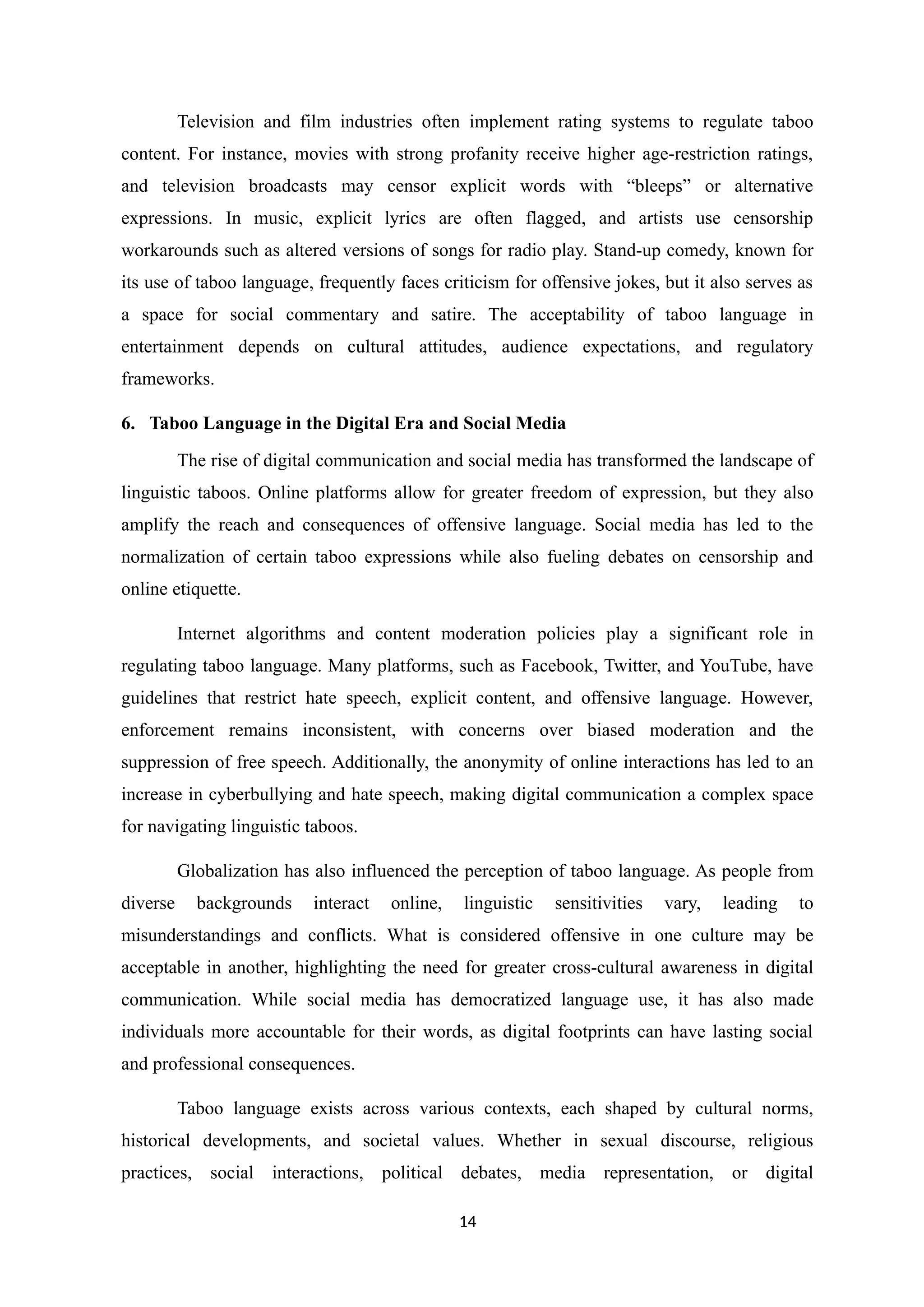 Paper - Taboo Language (Makalah Presentasi) | DOCX