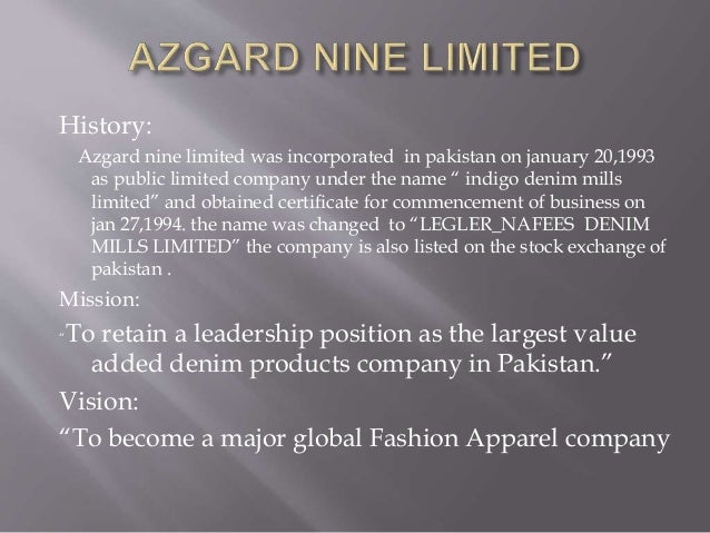 Azgard Nine Limited Exide Pakistan Limited Ahmad Hassan Private