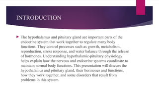 Comprehensive Overview of Hypothalamic-Pituitary Physiology and Related ...