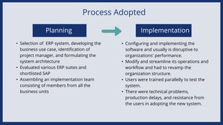 Keda case analysis- ERP Implementation | PPTX
