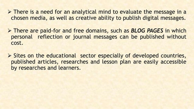 Developing Basic Digital Skills | PPTX