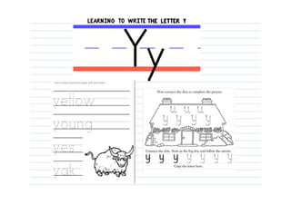 Group 6 Letter Y | PDF