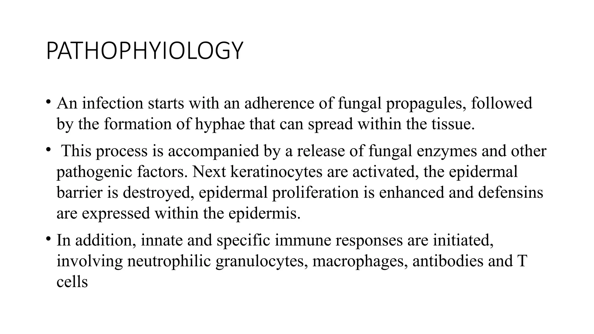Basic Medical presentation on Dermatophytosis | PPT