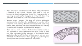 Nitinol and its application in Self Expanding Stents | PPTX