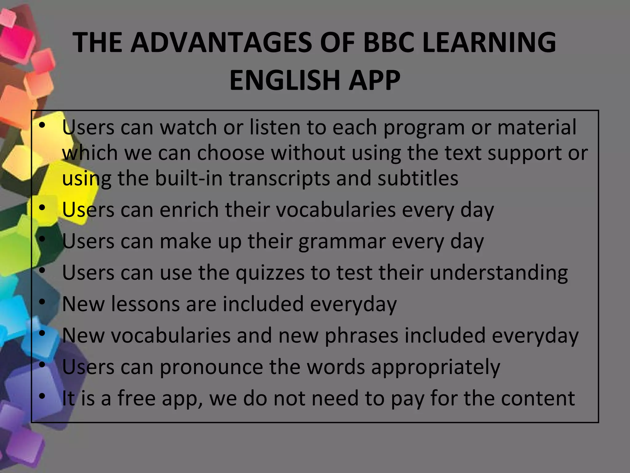BBC Learning English | PPT | Family/Children | Genres