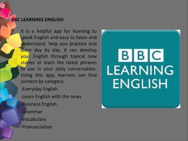 BBC Learning English | PPT | Family/Children | Genres