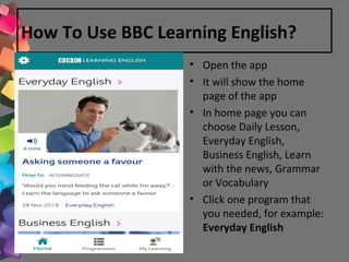 BBC Learning English | PPT