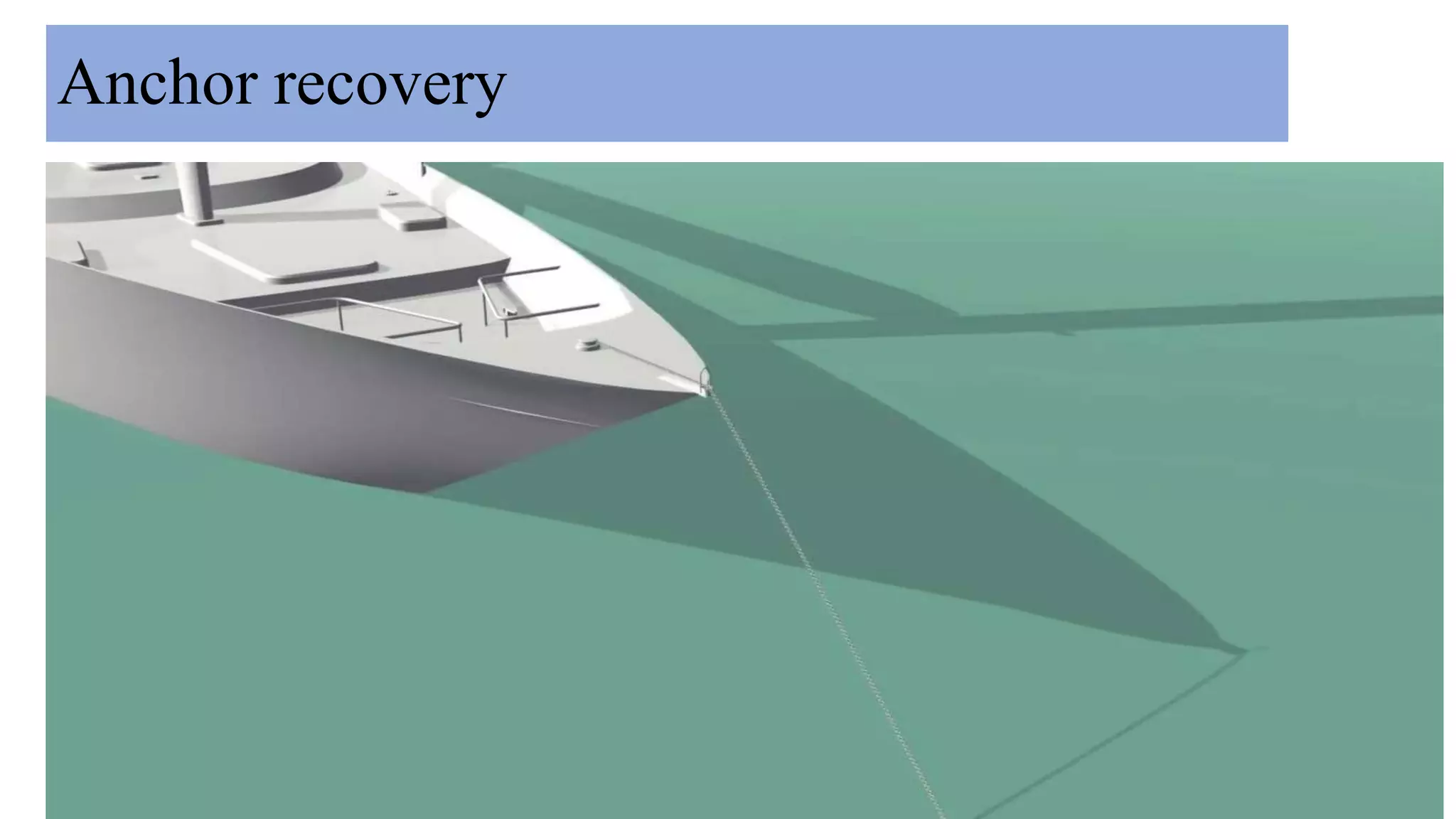 Ship Anchor and it's application | PPTX