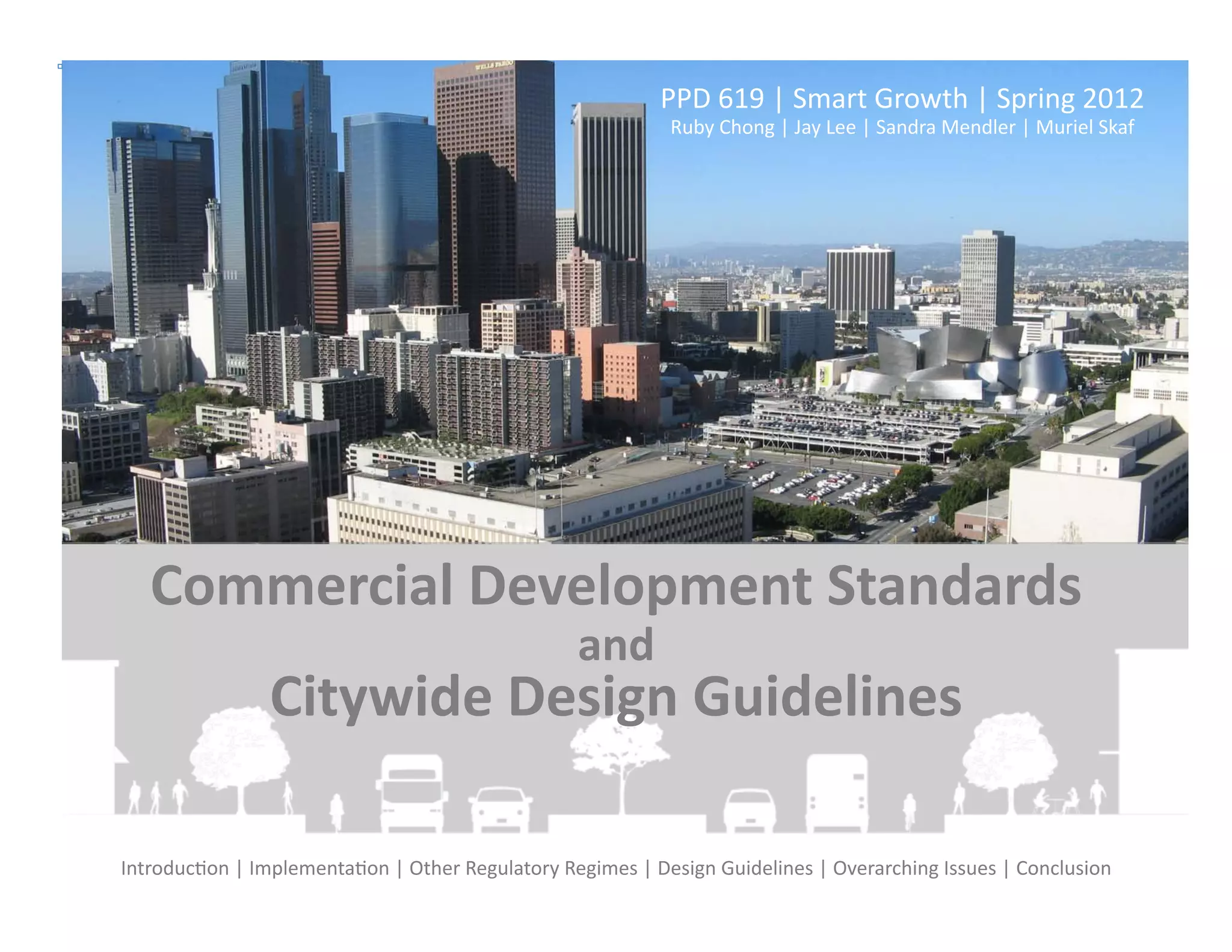 Commercial "Pedestrian Oriented" Design Guidelines | PDF