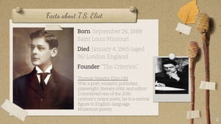 Group 6 presentation final - T.S Eliot.pptx