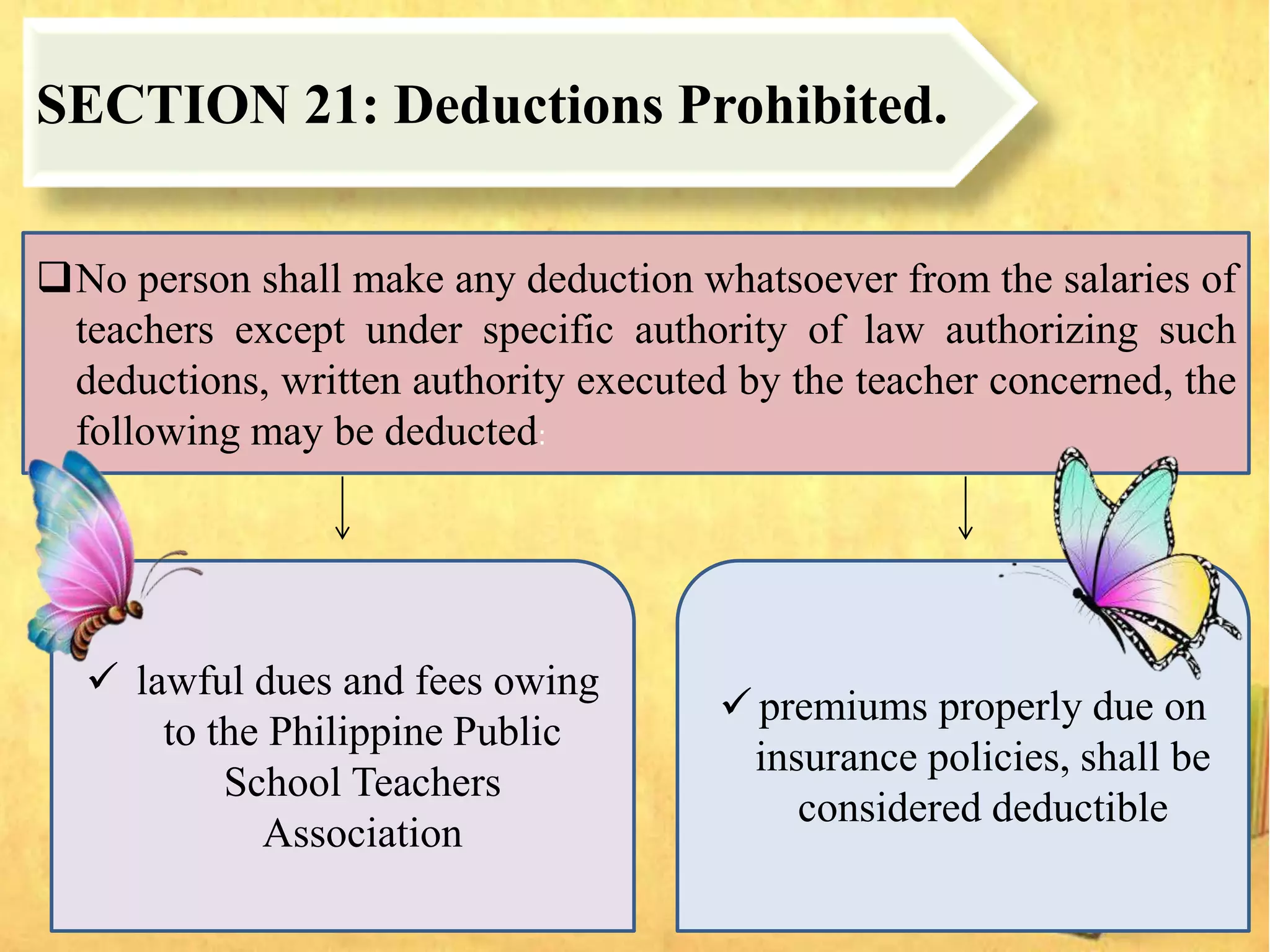 THE MAGNA CARTA FOR PUBLIC SCHOOL TEACHERS REPUBLIC ACT NO. 4670 | PPTX