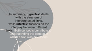 R&W Hypertext and intertext 2nd sem gr 11.pptx