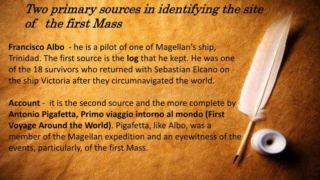 SITE OF THE FIRST MASS.pptx | Christianity | Religion & Spirituality