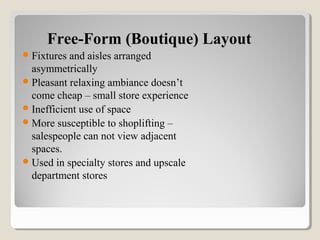 store design, store layout & visual merchandising | PPT