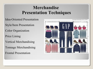 store design, store layout & visual merchandising | PPT