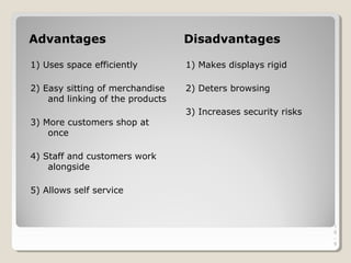 store design, store layout & visual merchandising | PPT