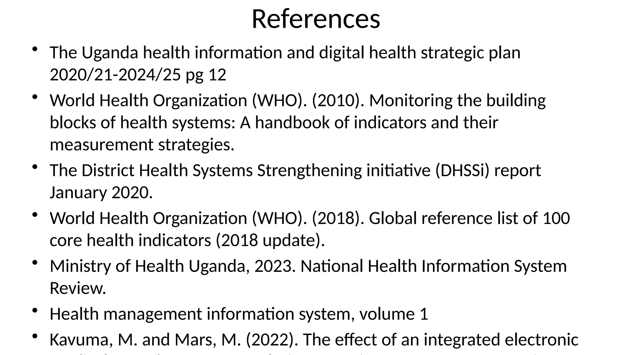 Presentation about the management of health information | PPTX
