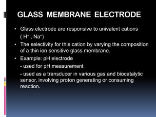 Advances in Ion Selective Electrodes(ISE) | PPTX