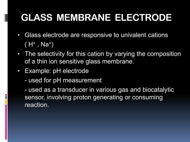 Advances in Ion Selective Electrodes(ISE) | PPTX | Chemistry | Science