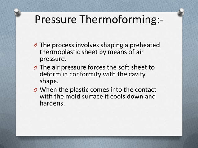 Thermoforming | PPTX
