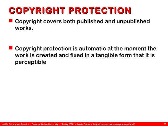 Privacy And Copyrights | PPT