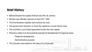 Planning in Brasilia | PPTX