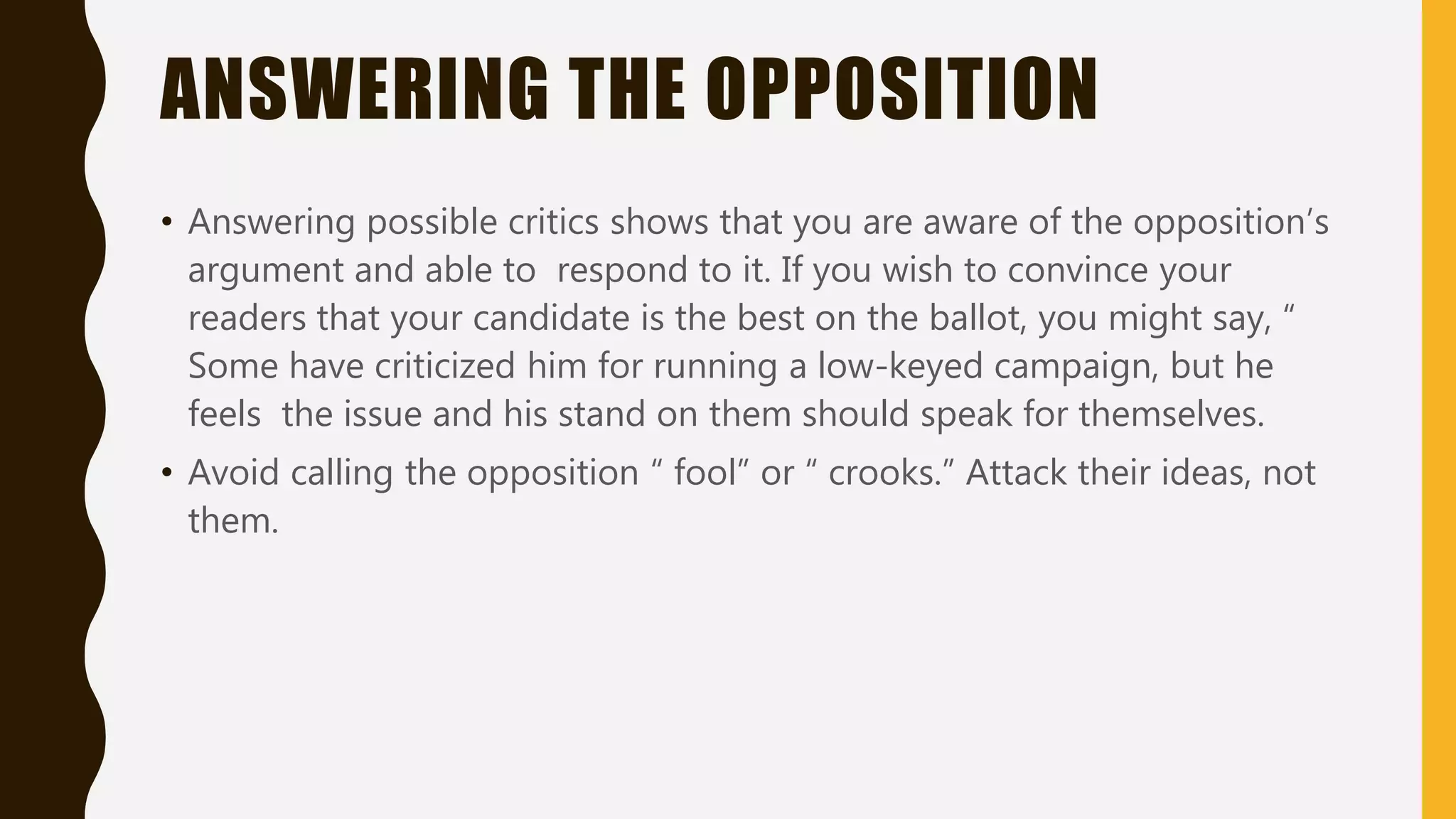 PERSUASION PARAGRAPH | PPTX