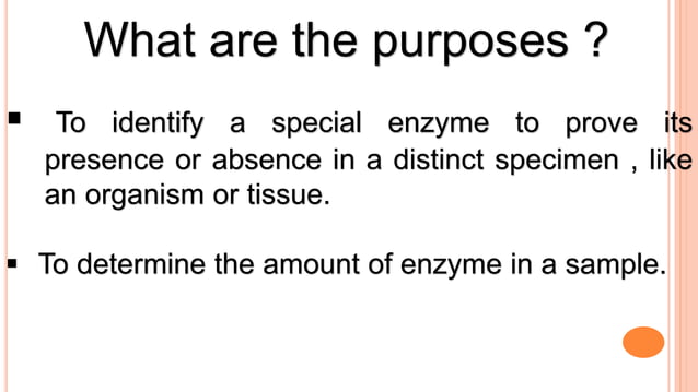 Enzyme assay VII | PPTX