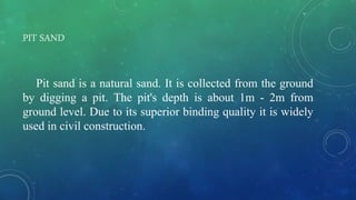 Sources of sand | PPT