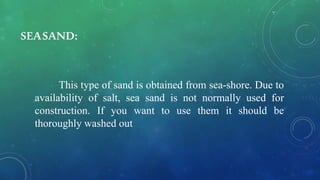 Sources of sand | PPT