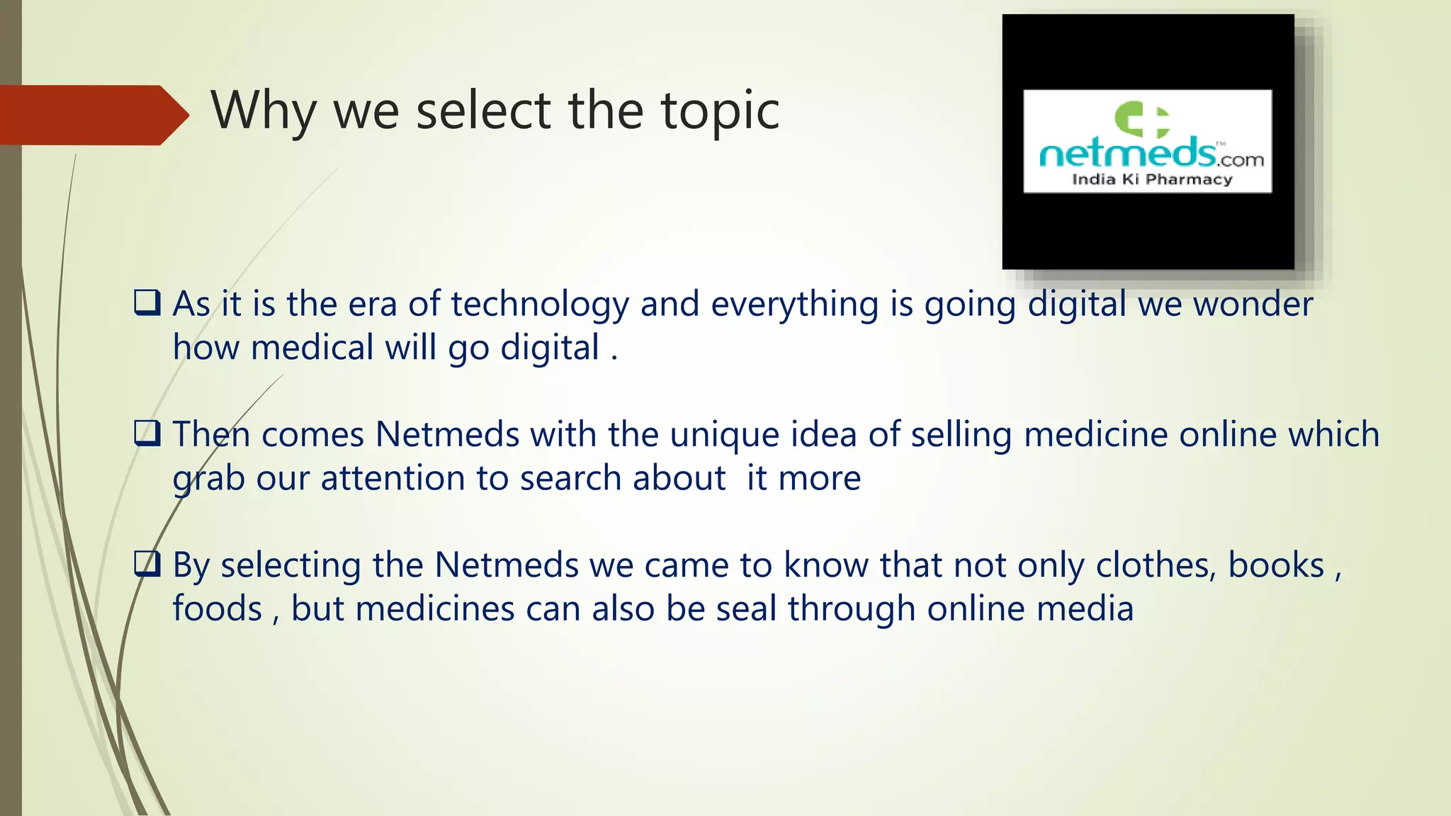 NETMEDS | PPTX