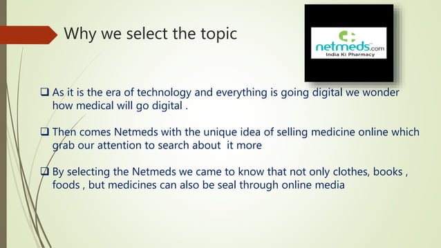 NETMEDS | PPTX